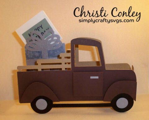 Birthday Truck Card by DT Christi – Simply Crafty SVGs