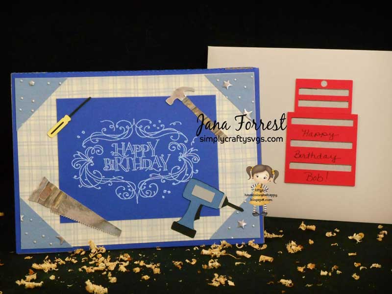 Garage Workshop Card by DT Jana – Simply Crafty SVGs