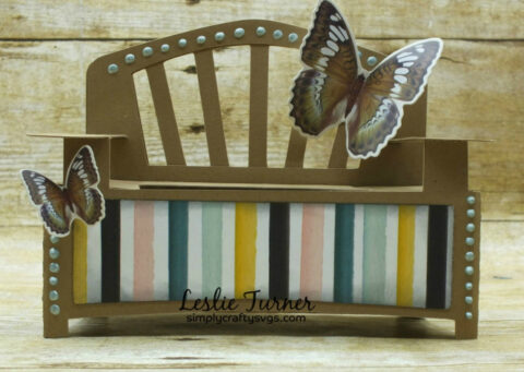 Garden Bench Gift Box by DT Leslie – Simply Crafty SVGs
