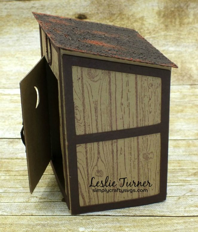 Rustic Outhouse by DT Leslie – Simply Crafty SVGs