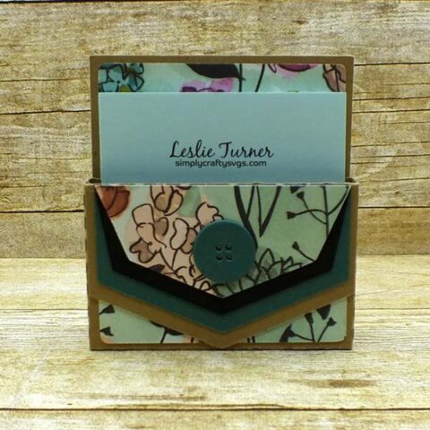 Floral Post-It Note Holders by Leslie – Simply Crafty SVGs