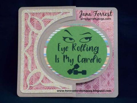 Birthday Swing Card by Jana – Simply Crafty SVGs